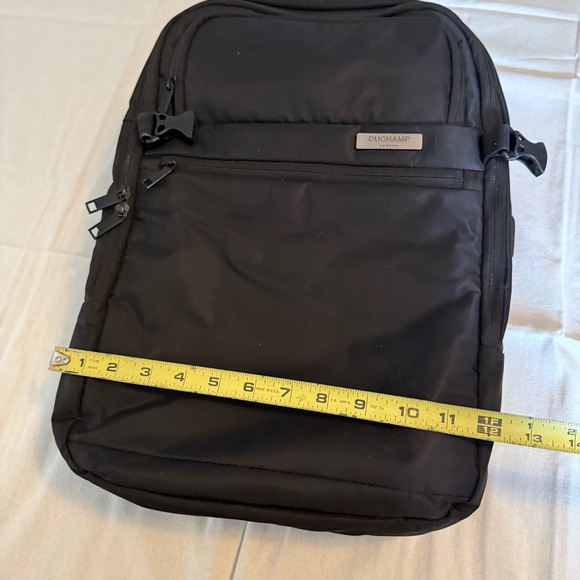 Duchamp | Bags | Duchamp Midnight Black Mens Backpack | Poshmark